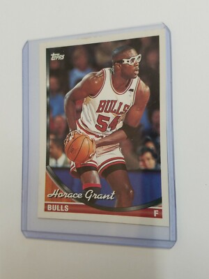Rare 1994 Vintage Horace Grant Topps Chicago Bulls Basketball Card | eBay
