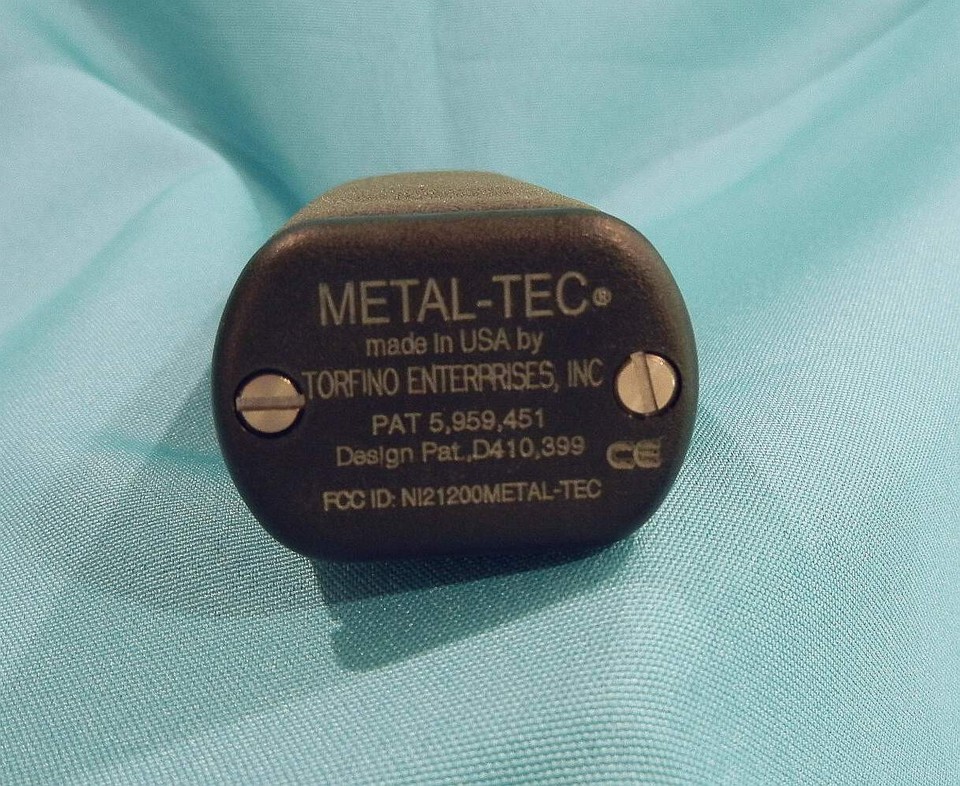 METAL-TEC TE-1400 Silent Vibrating Metal Weapon Detetector Handheld ...