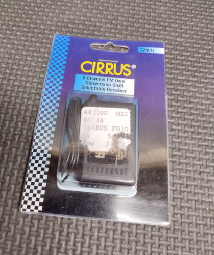 CIRRUS 8Ch DUAL CONVERSION Receiver– 72MHz FM Shift Selectable NEW FREE ...