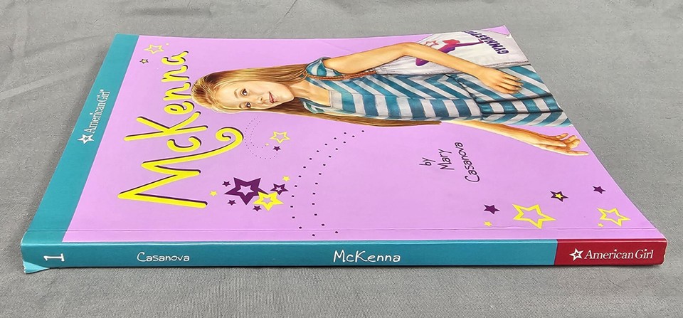 American Girl Paperback Book MCKENNA 2012 Crease on Cover Gymnastics ...