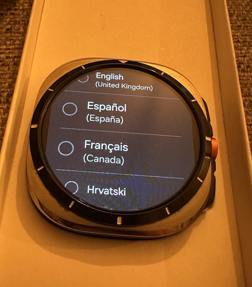 Samsung galaxy Watch Ultra Titanium Silver Model : SM-L705F 47mm | eBay