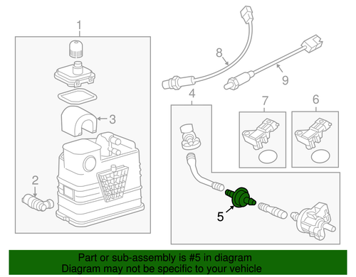Power Brake Booster Check Valve GM Parts 90498464 for sale online | eBay