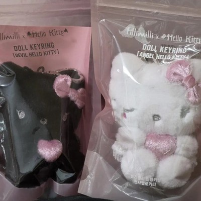 Filimilli Angel Devil Hello Kitty doll keyring | eBay