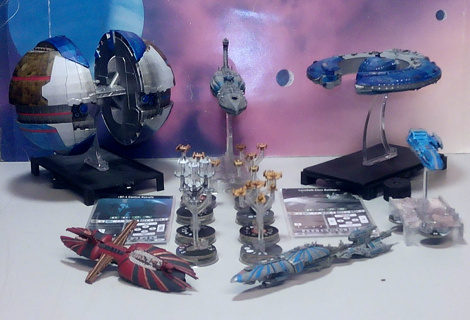 Star Wars Armada Custom 3D-Printed Separatist Game Miniatures Fleet (7 ...