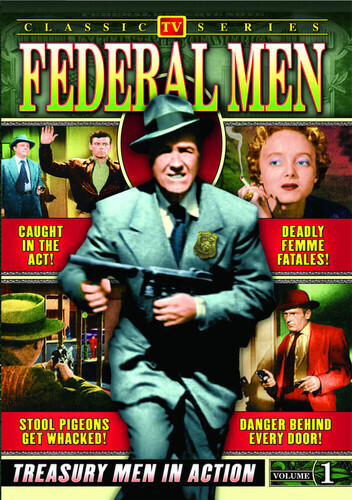 Federal Men, Volume 1,New DVD, Frances Rafferty, Carolyn Jones ...