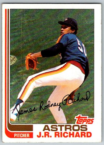 1982 TOPPS J.R. RICHARD HOUSTON ASTROS #190 | eBay