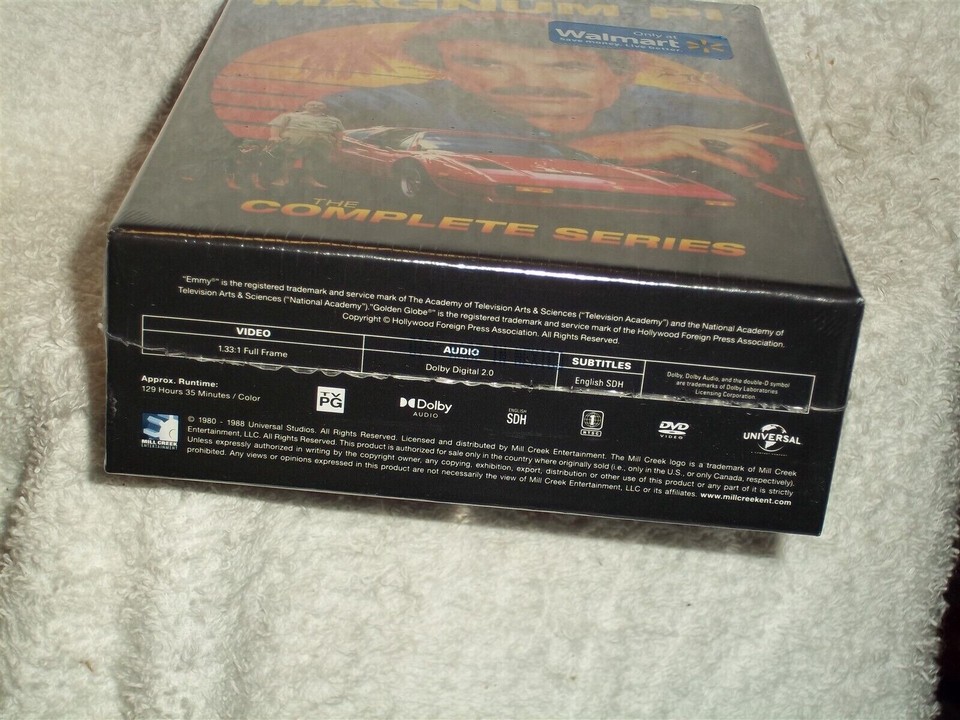 Magnum PI Complete Series (DVD, 2022, 30-Disc) action Tom Selleck John ...