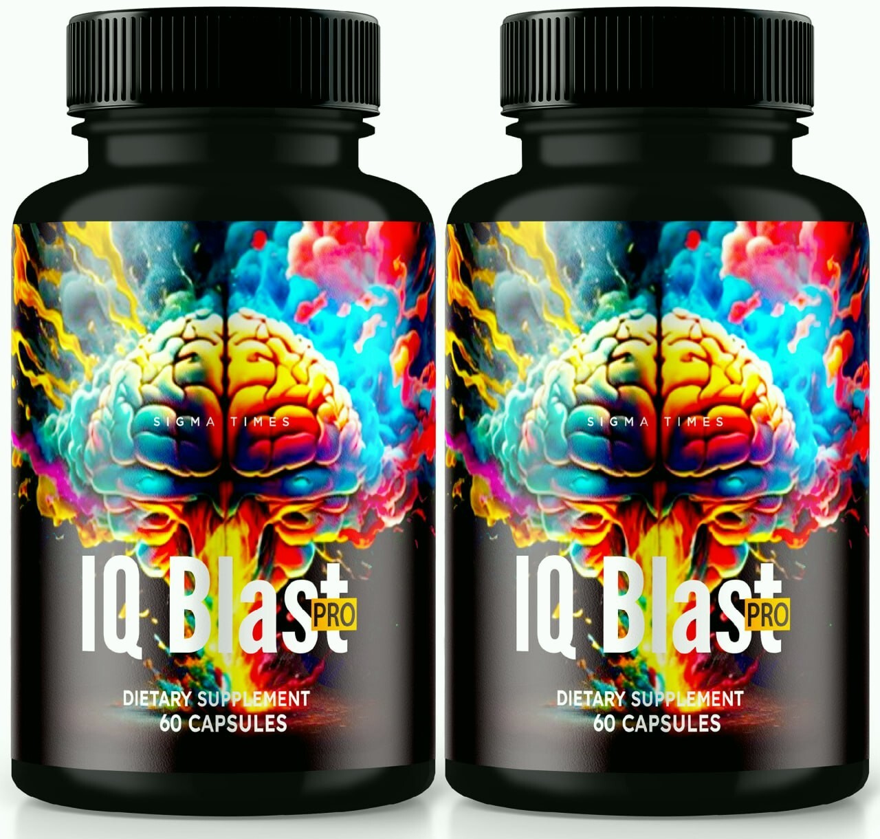 (2 Pack) IQ Blast Pro Cognitive Pills to Restore Memory Power & Improve ...