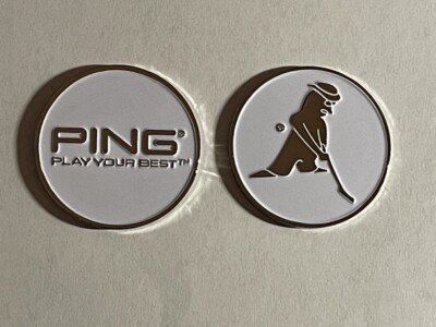 PING 'Play Your Best' 1.5" Heavyweight Double-Sided Medallion Coin Golf ...