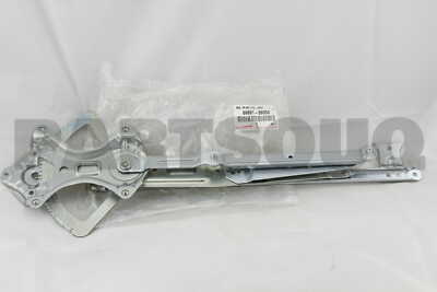 6980126050 Genuine Toyota REGULATOR ASSY, FRONT DOOR WINDOW, RH 69801 ...
