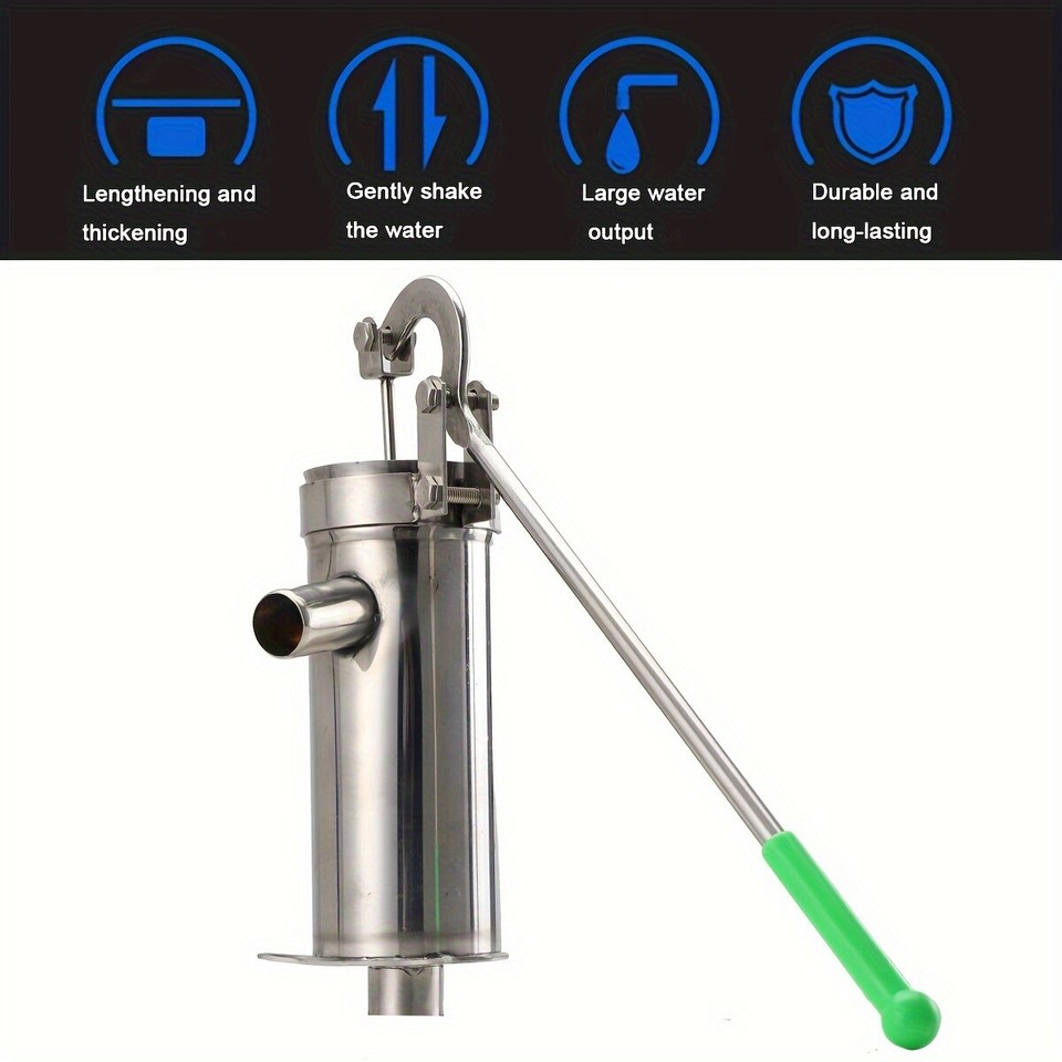 1pcs Manual Well Pump, Deep Well Hand Pump Water Suction Pump | eBay