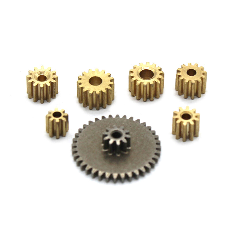Motor Gear Metal Gears Mini Pinion Metal Gear For Rc Model Spindle Gear ...