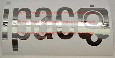 IPAC CHROME FOR GLOCK Enthusiast decal sticker,.40,.45,Hand Gun,9mm ...