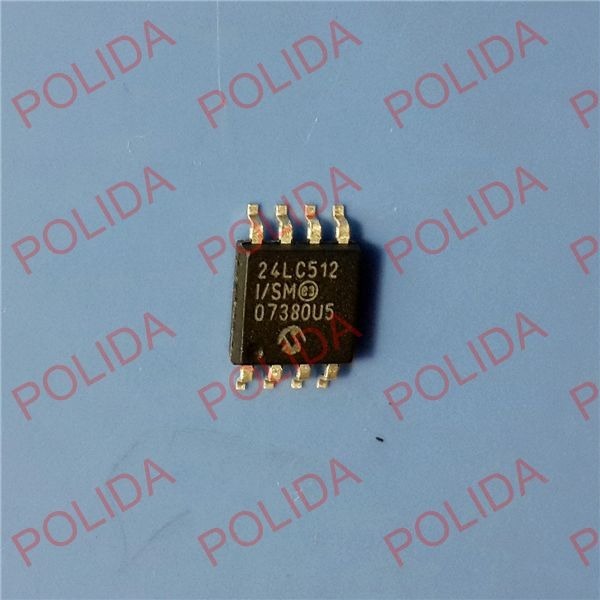 5PCS IC EEPROM IC MICROCHIP SOP-8W 24LC512-I/SM 24LC512T-I/SM 24LC512 ...