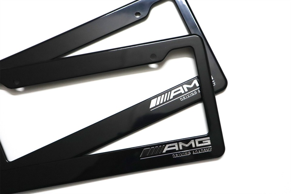 2 X Pcs Aluminum alloy License Plate Frame for benz benz Amg Style | eBay