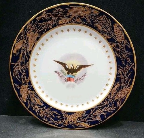 Woodmere White House Collection Dessert Plate "Benjamin Harrison" | eBay