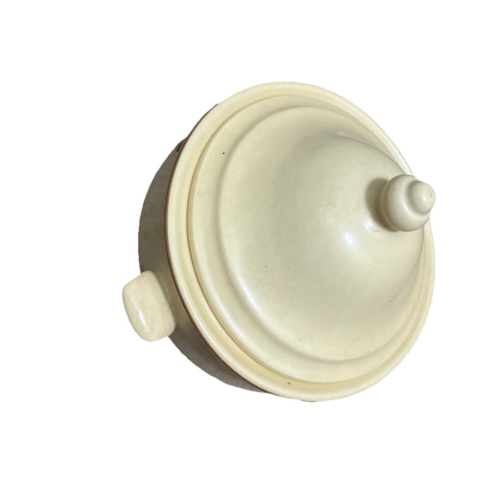 antique 2 Quart Covered Round Vegetable Bowl with Handles Pfaltzgraff ...