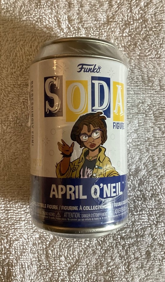 TMNT Funko BLOCKBUSTER REWIND~Leonardo+SODA~April O’Neil w/Chase ...