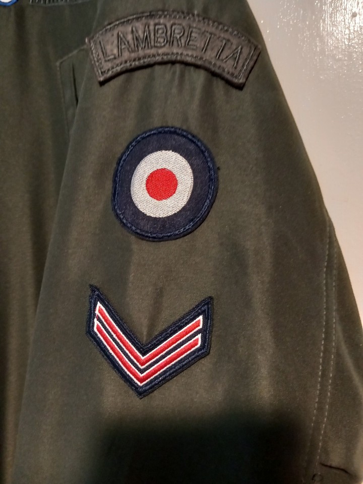 Mod Fishtail Parka by Lambretta Size XL. Complete with Lambretta Badges ...