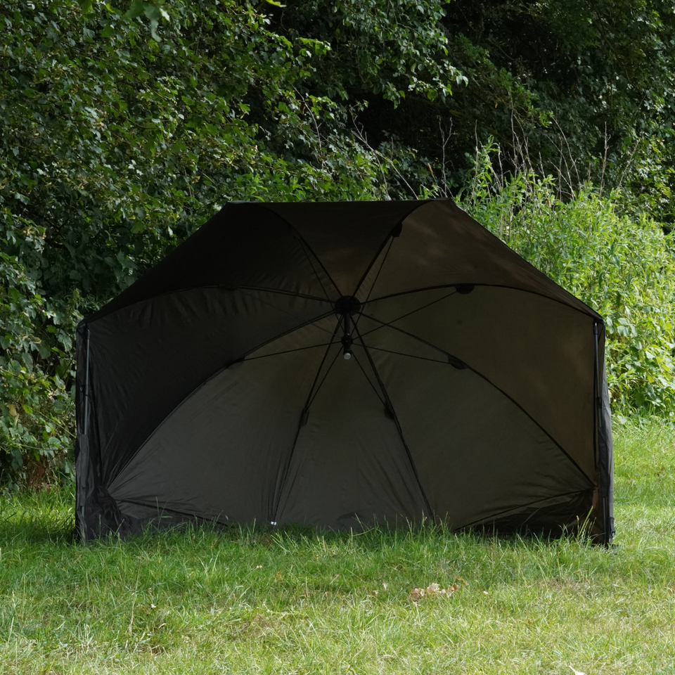 NGT 60" Shelter Brolly Umbrella System Carp Fishing Shelter With ...