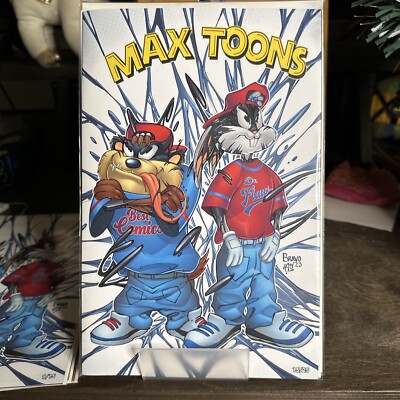 max toons comics Venomized Bugs & Taz, NM. Only 25 Made | eBay