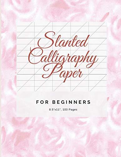 Slanted Calligraphy Paper for Beginners Hand Lettering Practice Book ...