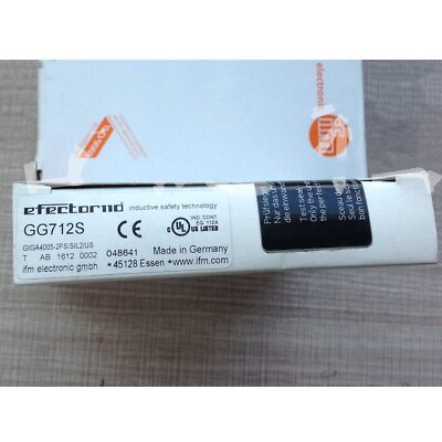 New GG712S proximity switch sensor For IFM Free Shipping | eBay