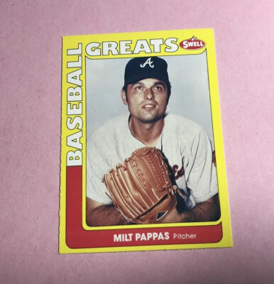 Milt Pappas 1990 Swell Baseball Impel Marketing “Baseball Greats” #69 ...
