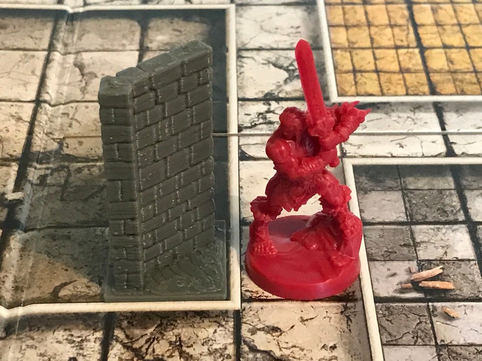 HeroQuest 35 Piece Dungeon Scatter Scenery Set - Secret Door - Pit Trap ...