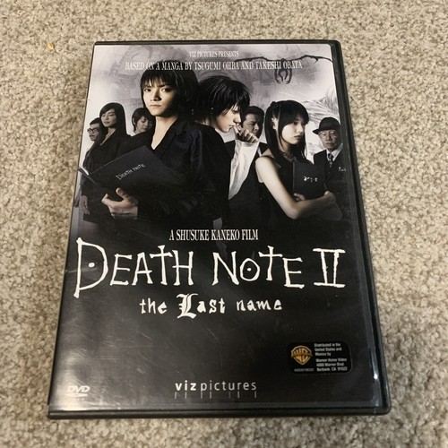 DEATH NOTE II / 2: THE LAST NAME (DVD, 2006, Live Action, Eng/Jap) NEW ...