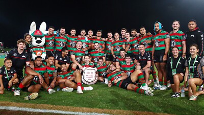 BIG 420mm NRL RUGBY SOUTH SYDNEY RABBITOHS CHAMPIONS TEAM POSTER ,FREE ...