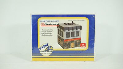 K-Line O Scale Service Station Commercial Building Kit K-4072 NEW W20 ...