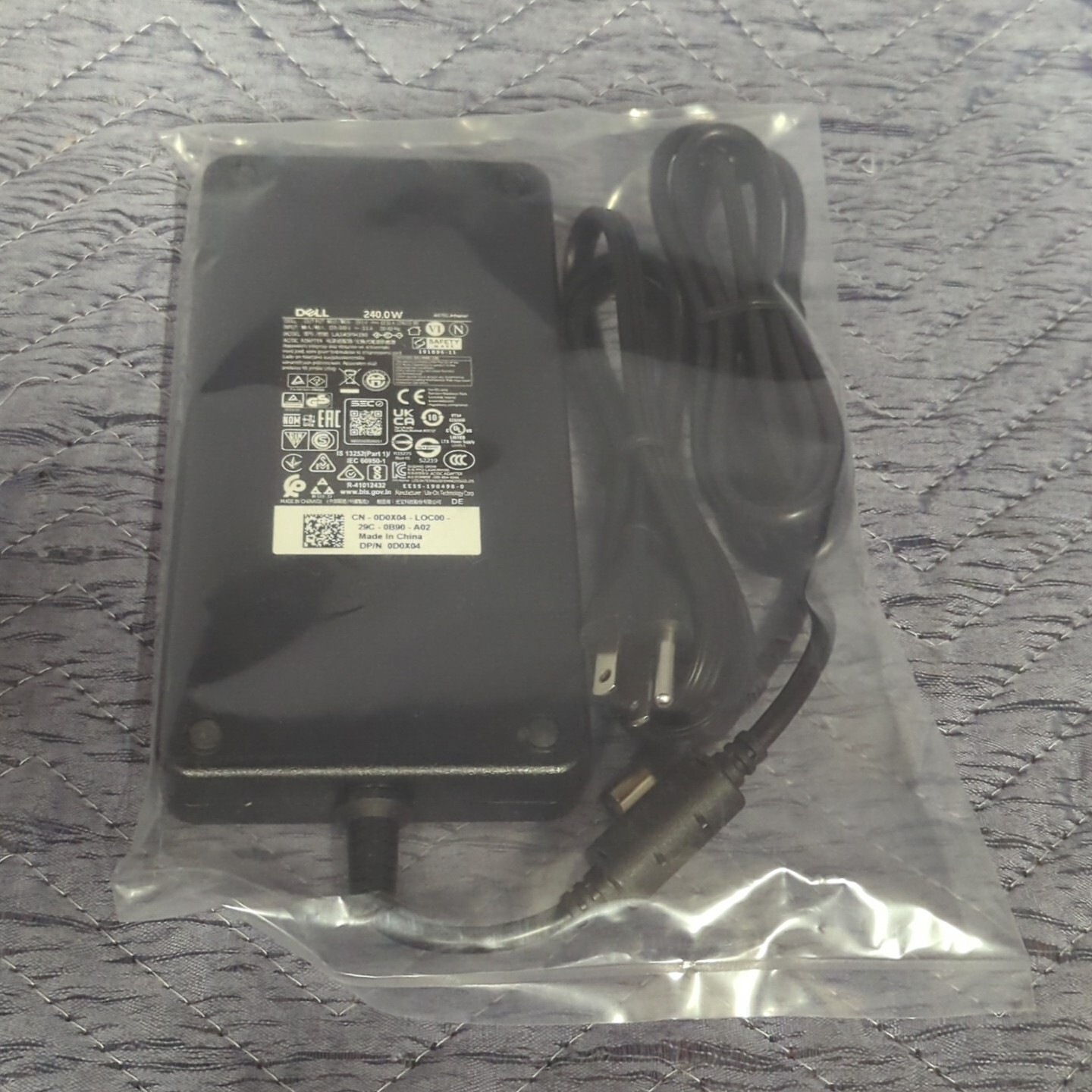 Original Dell 19.5V 12.31A AC Adapter for Alienware m15 R7 LA240PM190 ...