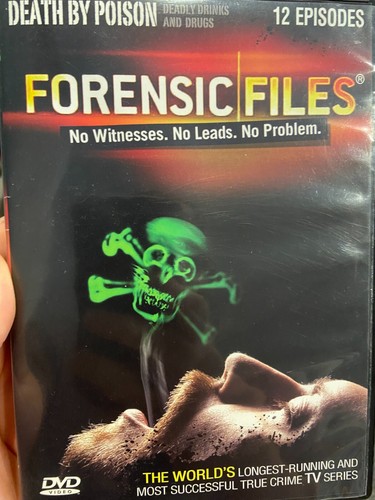 Forensic Files - Death By Poison region 1 DVD (2 discs) true crime doco ...