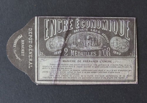 Brachet Dordogne ink sachet, 1880, ink pen, nibs, plumas, federn | eBay