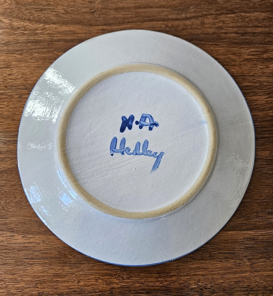 RARE M.A. Hadley Pottery - Set of 3 Mug , Plate, Bowl Horse ...