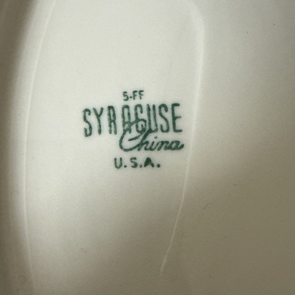 Vintage Syracuse China Glory of The West Pattern Railroad Bowl Made In ...