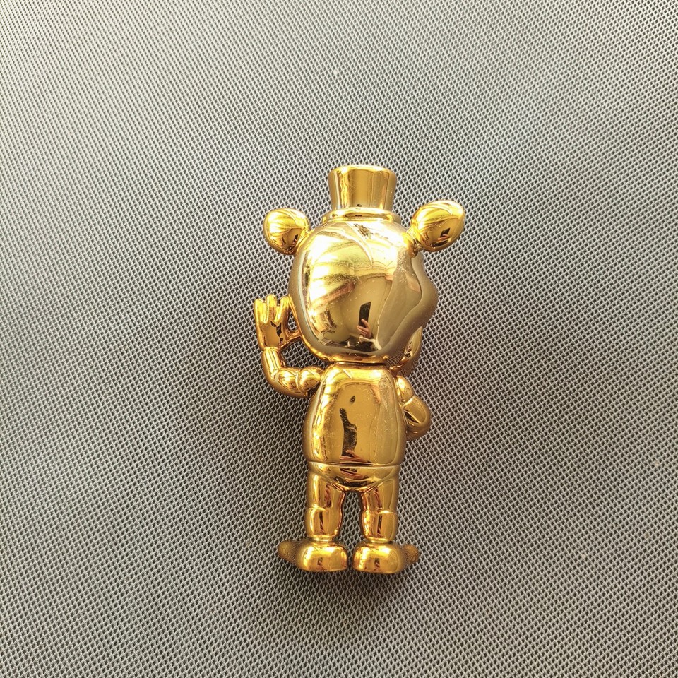 Youtooz FNAF Gold Chrome Freddy Vinyl Figure loose no box rare | eBay
