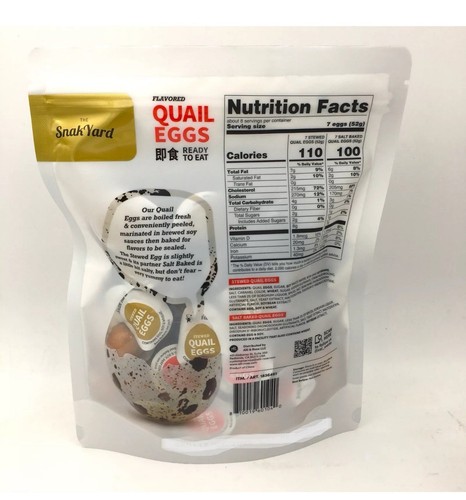 The Snack Yard Flavored Quail Eggs 14.1oz(400g) 81001960104| eBay