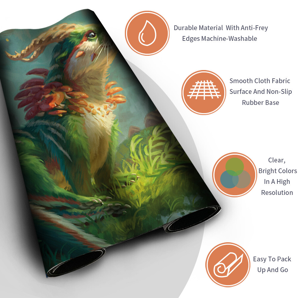 ELUSIVE OTTER - Magic The Gathering MTG Playmat TCG CCG MTG Playmat | eBay