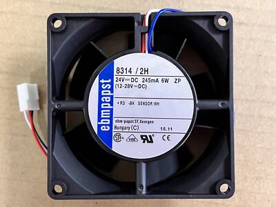 1pcs 8314/2H 24V 6W 80*80*32mm 3-wire equipment axial fan | eBay