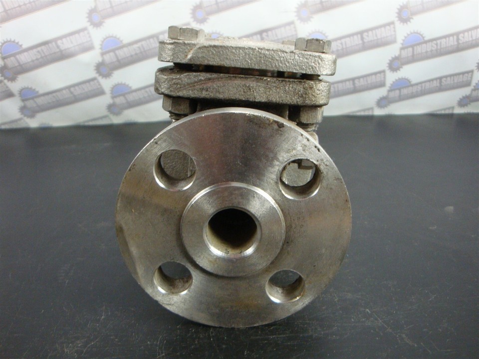 CF FLUID CONTROLS SS316 3/4" 150 SWING CHECK VALVE - MAX 275 PSI (NEW ...