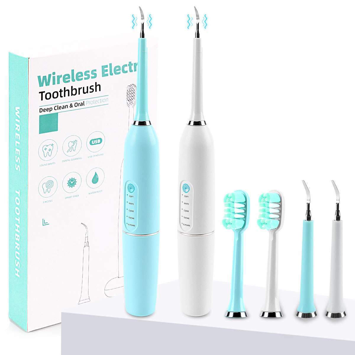 Cordless Water Dental Oral Irrigator Travel Teeth Cleaner Floss USA | eBay