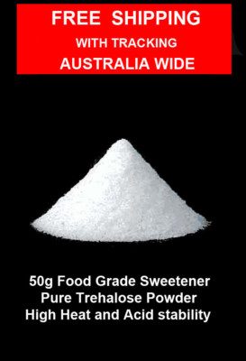50g Pure Food Grade Trehalose powder, sweetener, high heat and acid ...