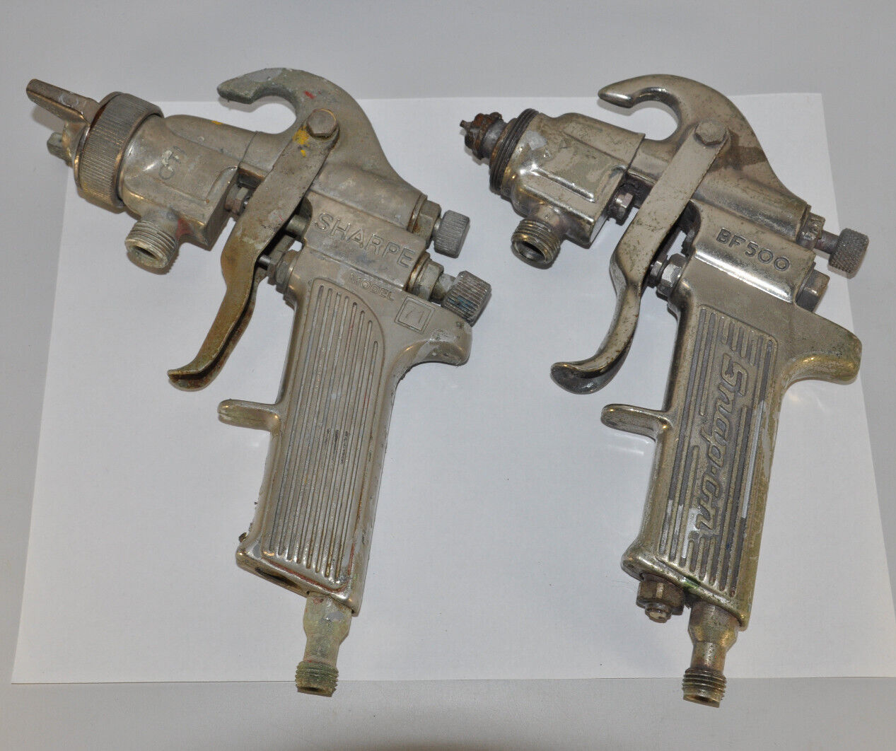 Broken - Snap On BF500 + Sharpe 71 - Siphon Feed Painting Spray Gun ...