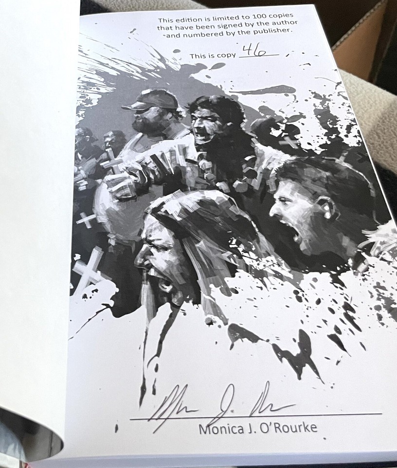 Monica O’Rourke WHAT HAPPENS DARKNESS SIGNED NUMBERED EDITION HB ...