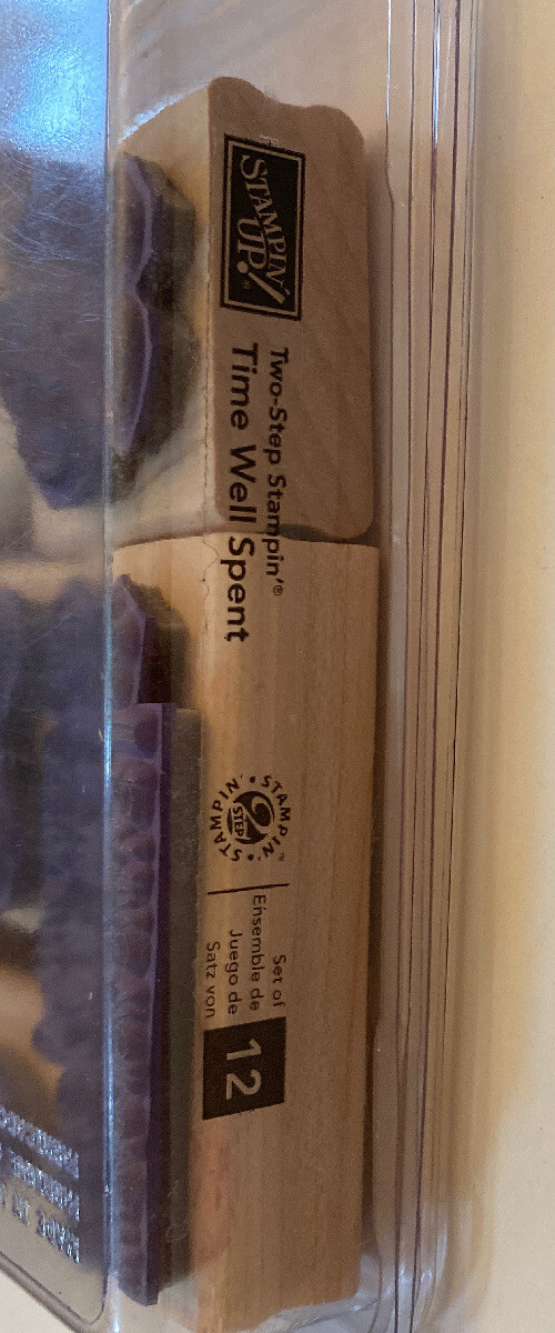 Stampin’ Up Time Well Spent Stamp Set | eBay