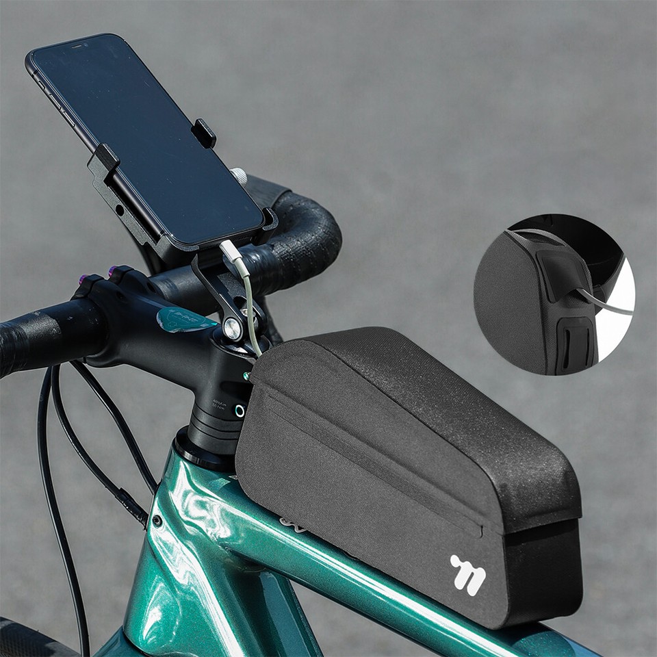 NEW 1L Cycling Front Bag Waterproof Bike Top Frame Bag for MTB Road ...