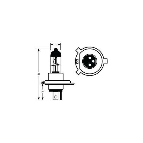 RT00609 RING R472 Fanale Tappo P43T H4/WATT-60/55 | eBay