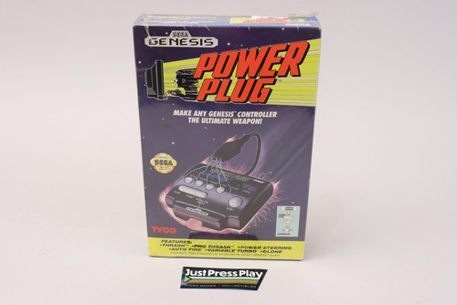 1993 Tyco Sega Genesis Power Plug with Turbo Fire+ New & Factory Sealed ...